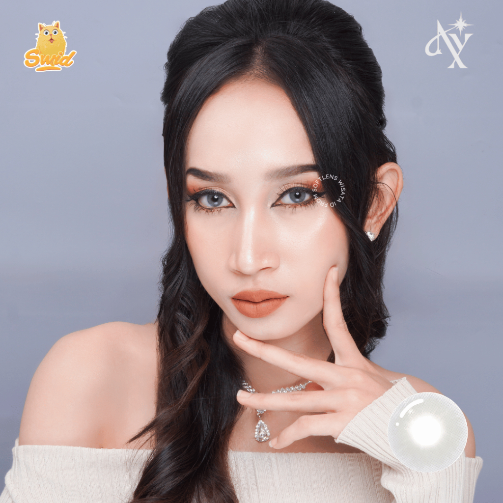 Jual Gray Spica 14.2mm Aylens Softlens Normal Minus (sepasang/2botol) | Shopee Indonesia