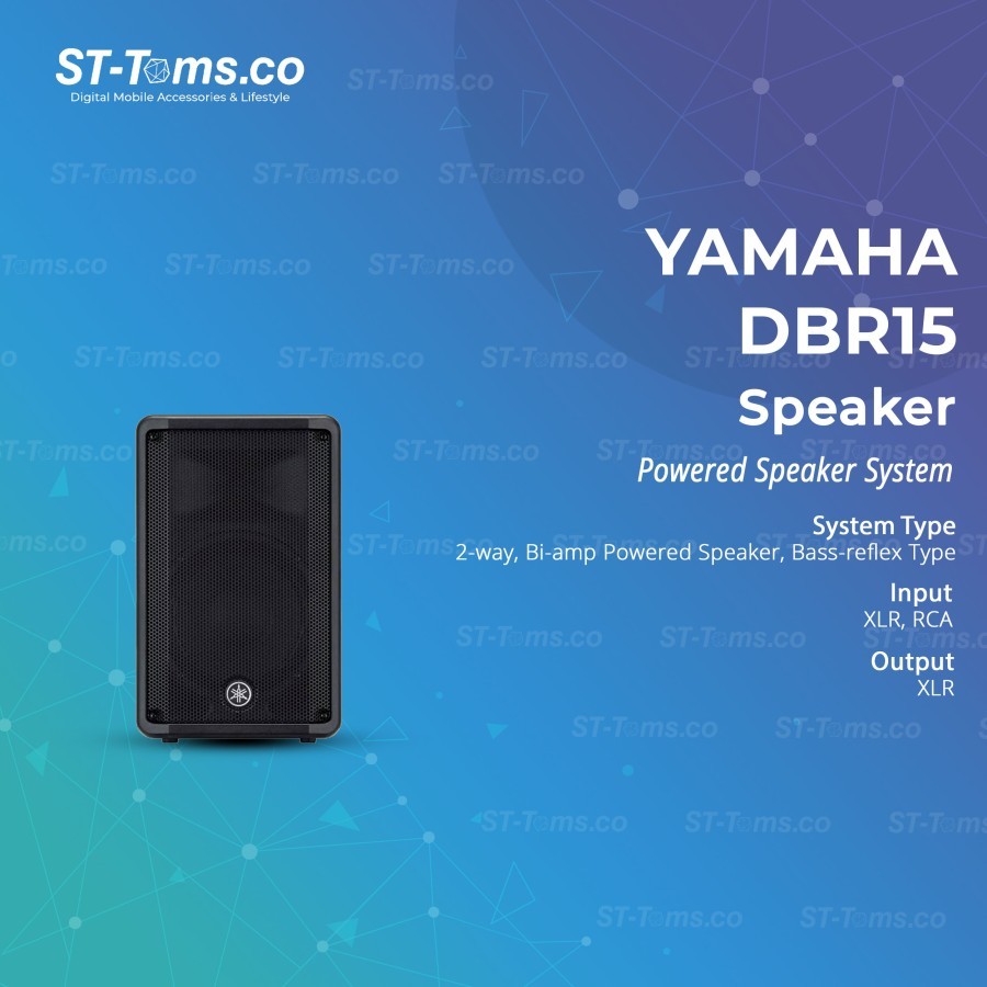 Jual Yamaha DBR15 DBR-15 Active Speaker 15 Inch Output 1000 Watt ...
