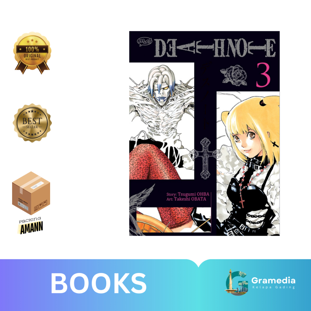 Jual Gramedia MKG - Komik Death Note - New Edition 03 (TSUGUMI OHBA/TAKESHI OBATA) | Shopee ...