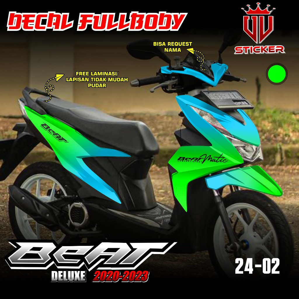 Jual Sticker Decal Full Body Honda Beat Deluxe Street 2020 2021 2022 ...