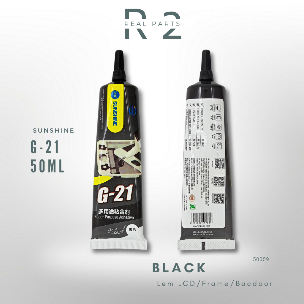Jual Lem LCD Touchscreen Frame SUNSHINE G-21 Hitam 50ml | Shopee Indonesia