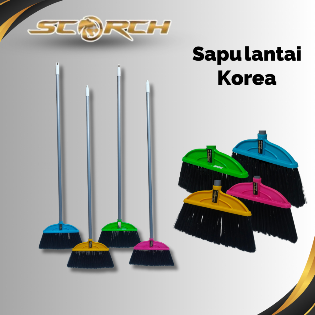 Jual Scorch - Sapu Lantai Korea / Sapu Lantai Nilon Gagang Besi / Alat ...