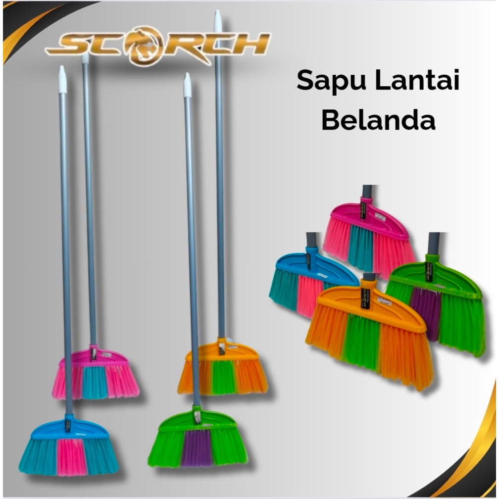 Jual Scorch - Sapu Lantai Belanda / Sapu Lantai Nilon Gagang Besi ...