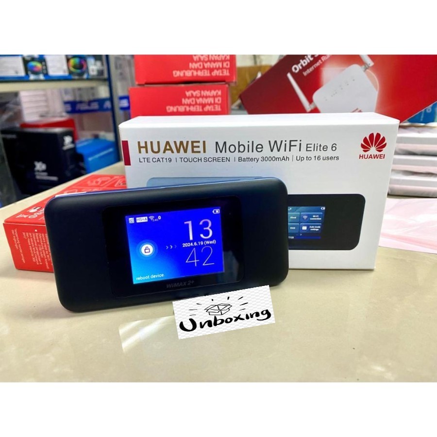 Jual Modem Mifi HUAWEI Elite 6 Wimax 2+ Router Wifi 4G LTE Mobile Wifi Hotspot Unlock GsM ...