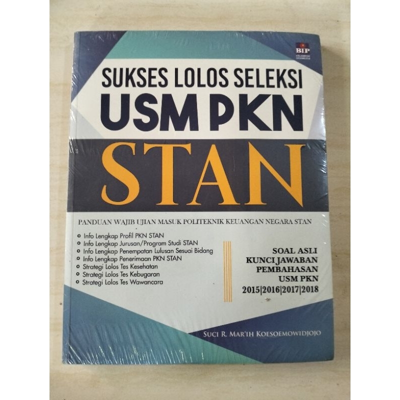 Jual BUKU SUKSES LOLOS SELEKSI USM PKN STAN | Shopee Indonesia