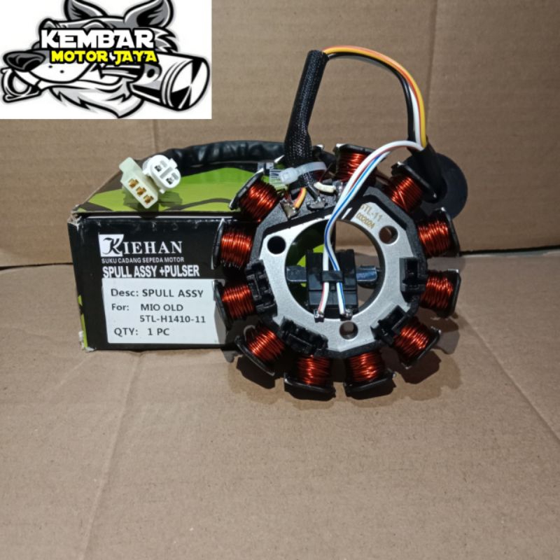 Jual SPUL SPULL STATOR PULSER KOMPLIT YAMAHA MIO ORIGINAL KEIHIN 5TL KUALITAS BAGUS | Shopee ...