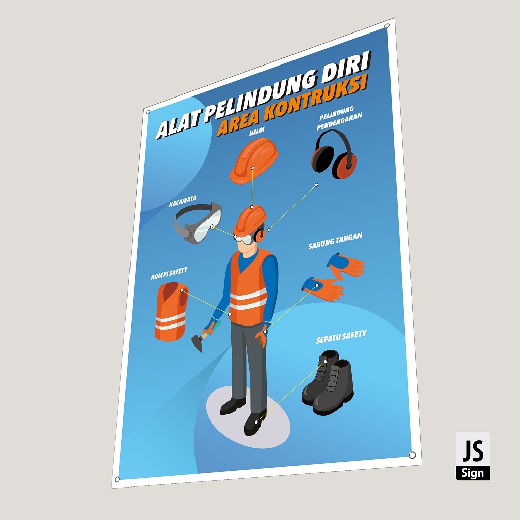 Jual SPANDUK BANNER - APD KONSTRUKSI | Shopee Indonesia