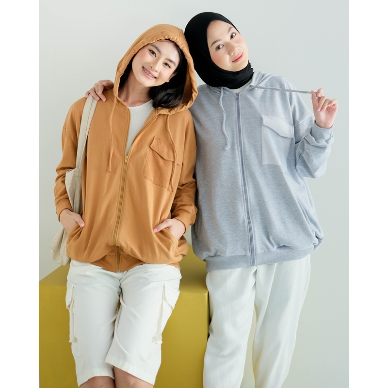 Jual Myrubylicious LEYNA JACKET | JACKET | JACKET WANITA | JACKET HOODIE | Shopee Indonesia