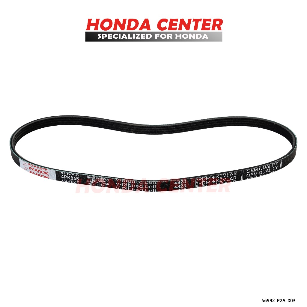 Jual Fan Belt Fanbelt Tali Kipas Belting Power Steering Civic Ferio City Z 4pk 845 | Shopee ...