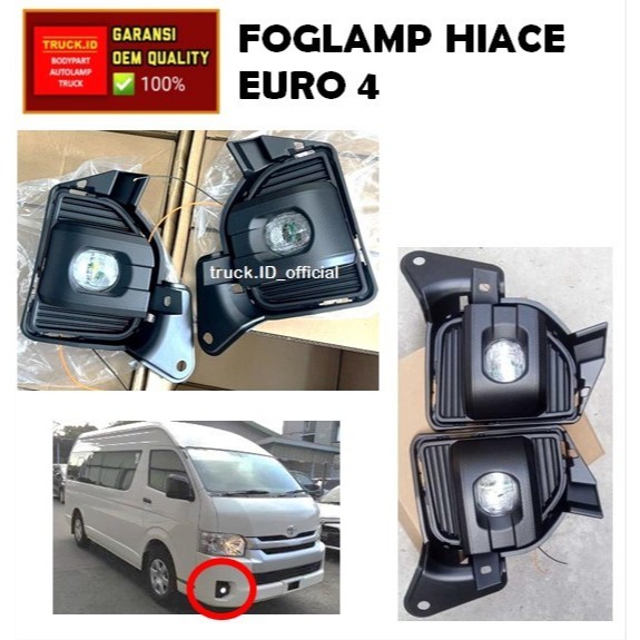Jual FOG LAMP HIACE COMMUTER EURO 4 | Shopee Indonesia