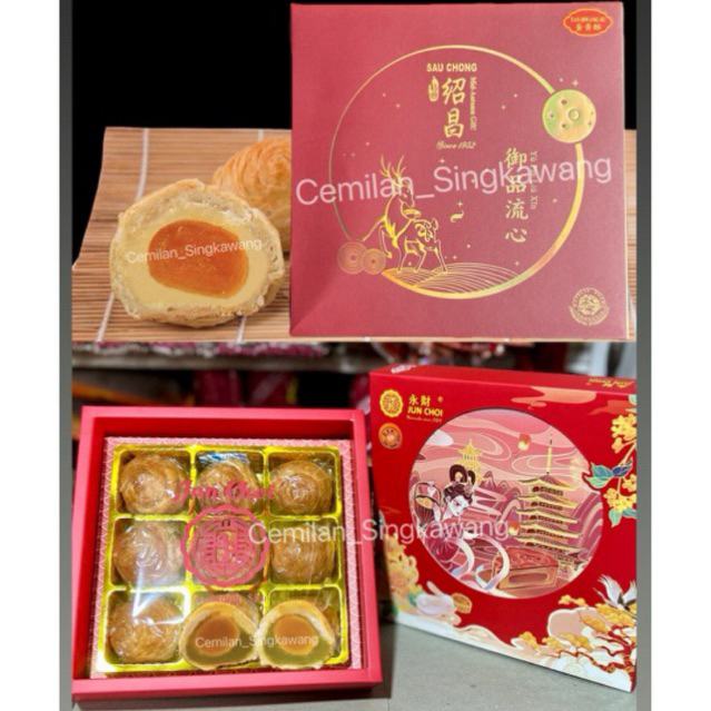 Jual MOONCAKE TAN HUANG SU 9PCS / KUE BULAN TANBONGSI SINGKAWANG ISI ...