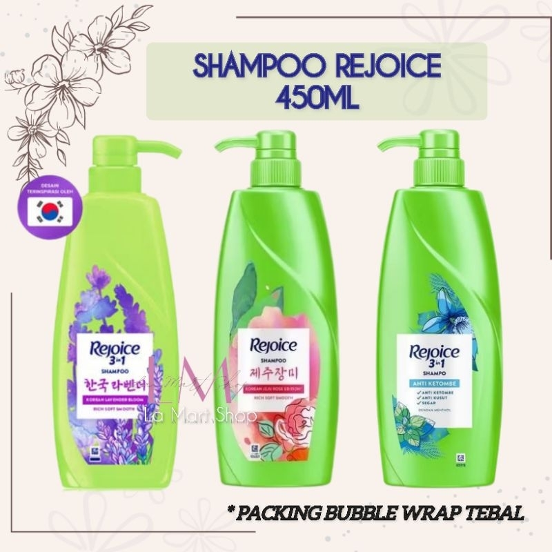 Jual Shampoo Rejoice Rich Soft 600ML / Rejoice Rich Soft Smooth Korean Jeju Rose 450ML / Shampo ...