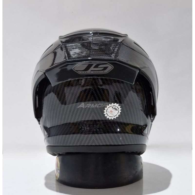 Jual helm js armor carbon half face sni terbaru js carbon viral ...