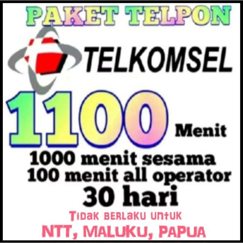Jual Paket Nelpon Telkomsel 30 hari 7 hari All Operator | Shopee Indonesia