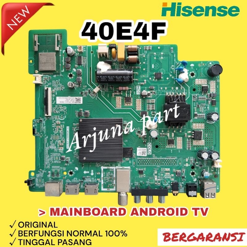 Jual MAINBOARD TV HISENSE 40E4F / MB TV HISENSE 40E4F / MESIN TV HISENSE 40E4F / MODUL TV ...
