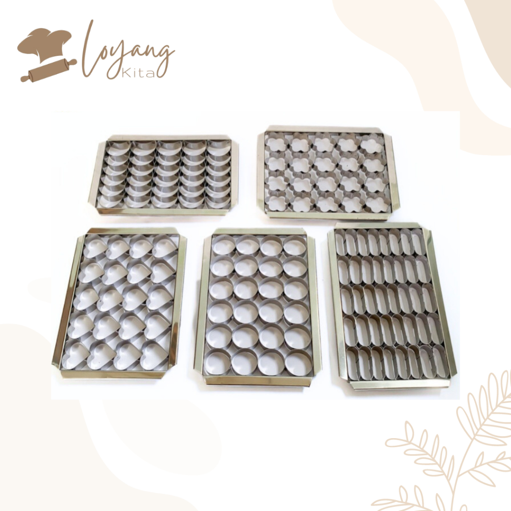 Jual [BIG SALE] cetakan kue kering/ cokie cutter/ kastengle tampa ...