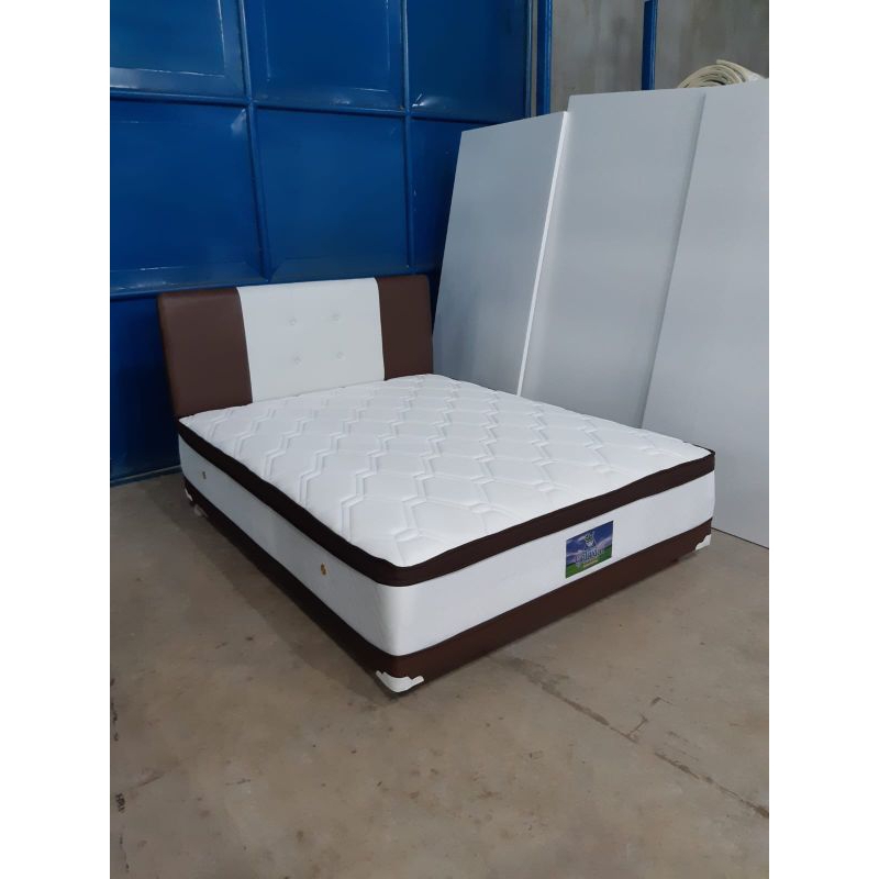 Jual spring bed set plushtop roxy galaxy | Shopee Indonesia