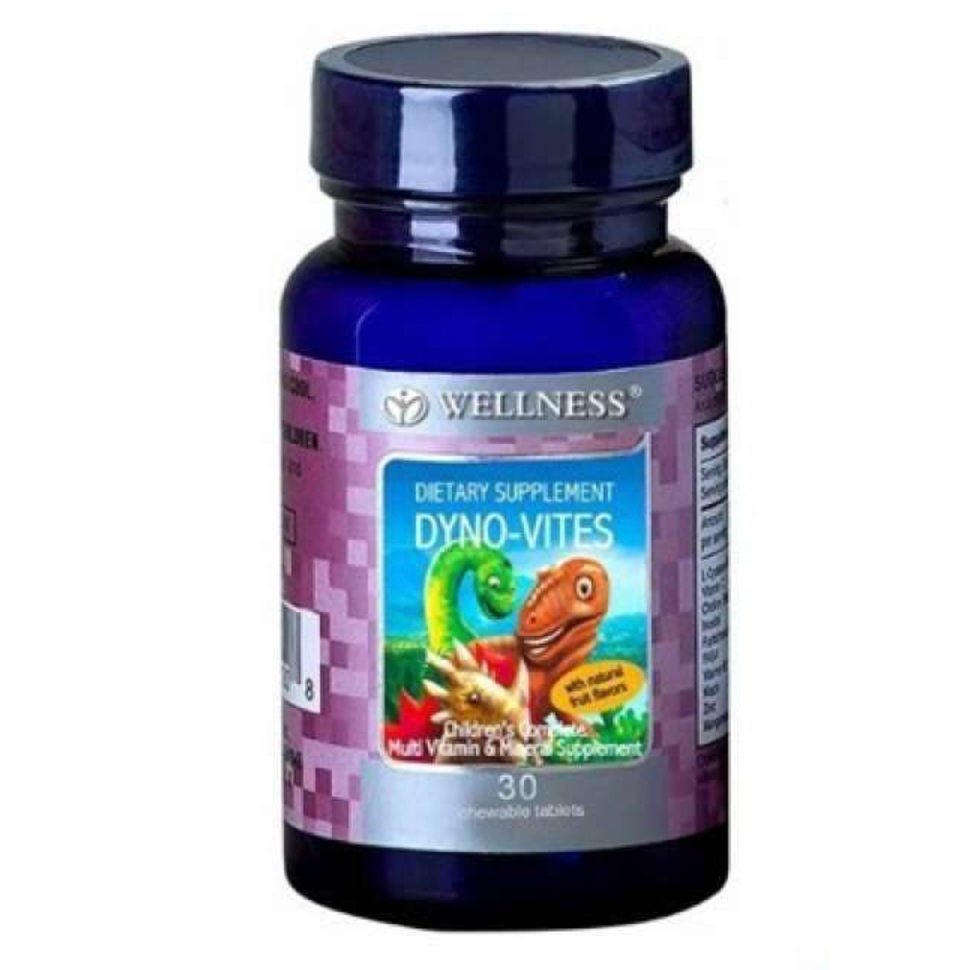 Jual Wellness Dyno Vites 30tablet Multivitamin Anak Anak Dengan Bentuk ...
