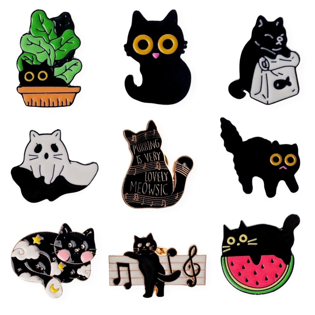 Jual Scoop Pin Enamel Kucing 69040300 | Shopee Indonesia