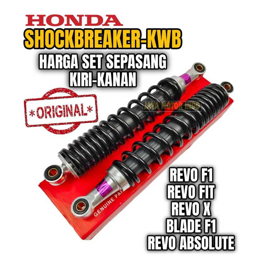 Jual SHOCKBREAKER BELAKANG KWB ASLI HONDA BLADE F1,REVOX,REVO FIT,REVO ...
