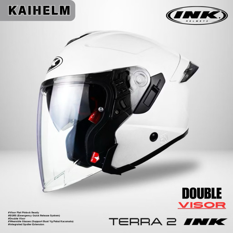 Jual INK TERRA 2 Double visor - Helm ink tera2 original | Shopee Indonesia
