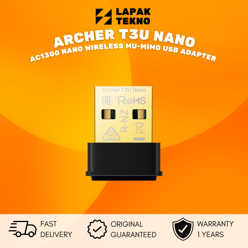 Jual TP-LINK Archer T3U Nano Wireless Adapter AC1300 USB Adapter TPLINK ...
