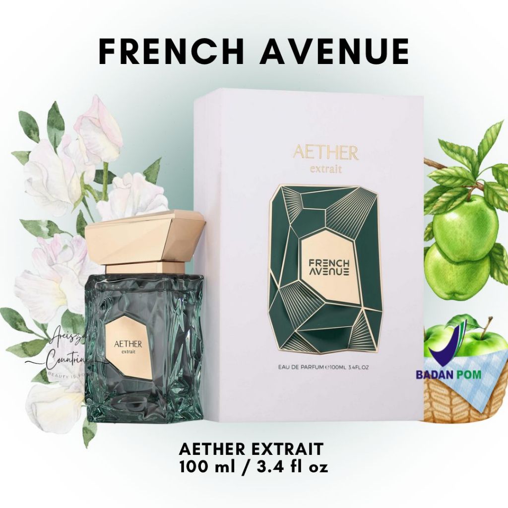 Jual French Avenue Aether for Unisex Extrait De Parfum 100ml | Shopee ...