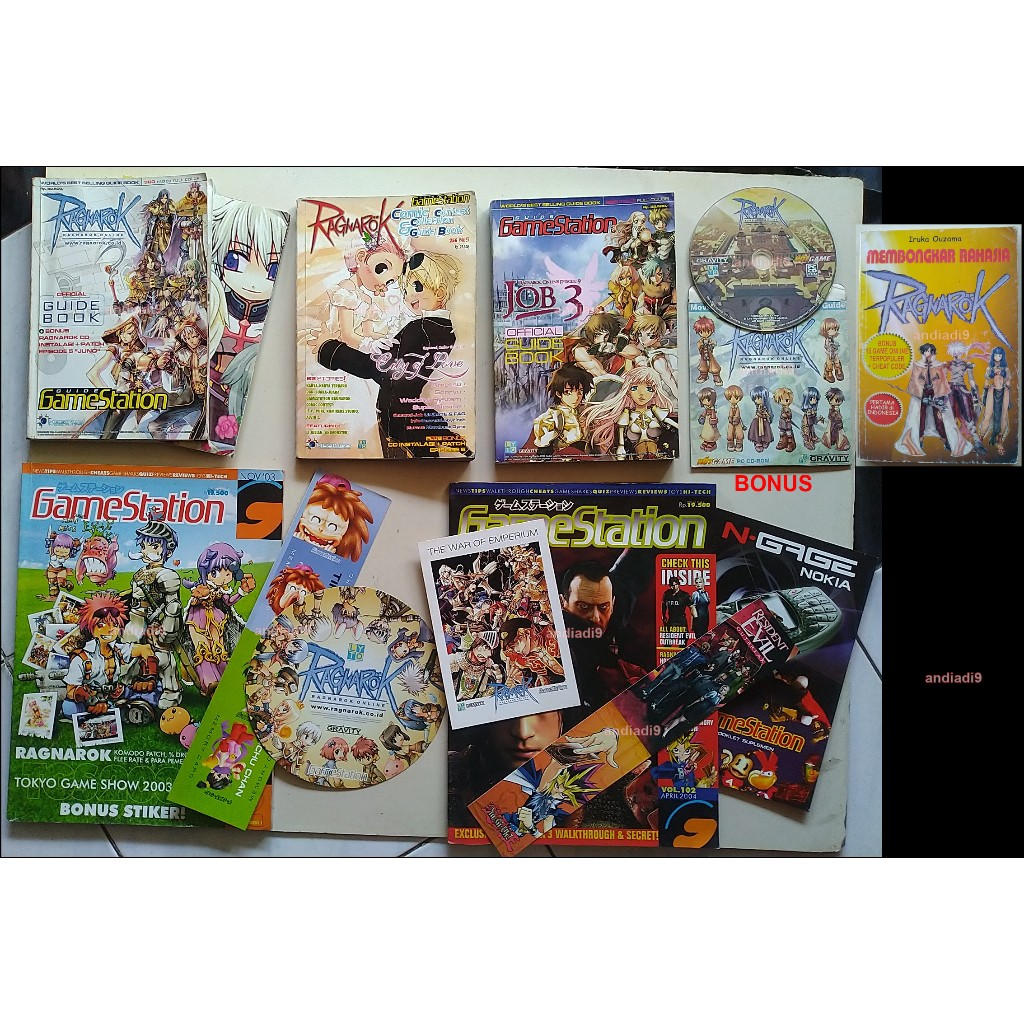 Jual BUKU PANDUAN GAMESTATION GUIDE RAGNAROK ONLINE EPISODE 6 CITY OF ...