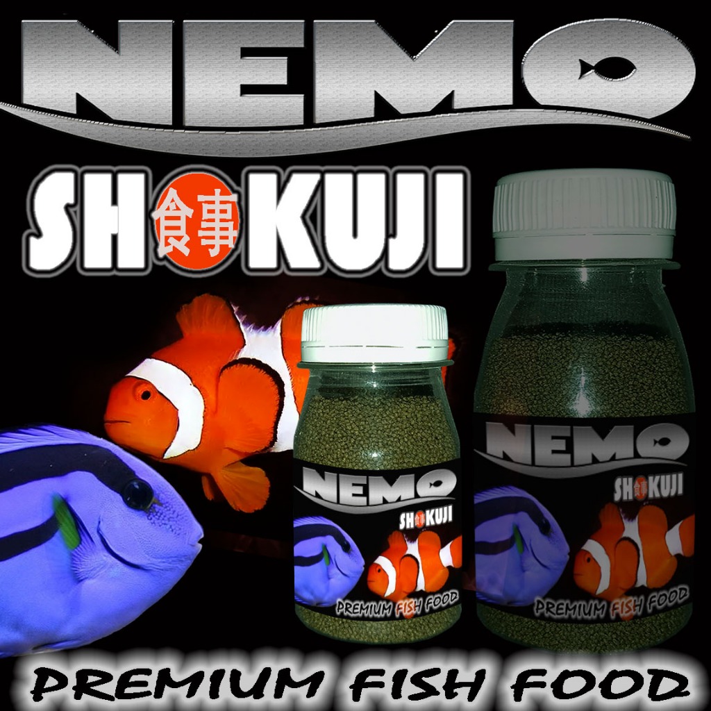 Jual MAKANAN IKAN AIR LAUT PELLET SHOKUJI NEMO PAKAN IKAN BADUT ...