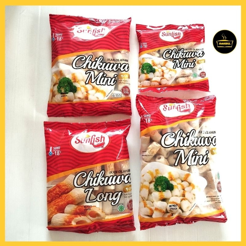 Jual Sunfish Chikuwa Long 500gr, Mini 200gr, 500gr, 1000gr | Shopee ...