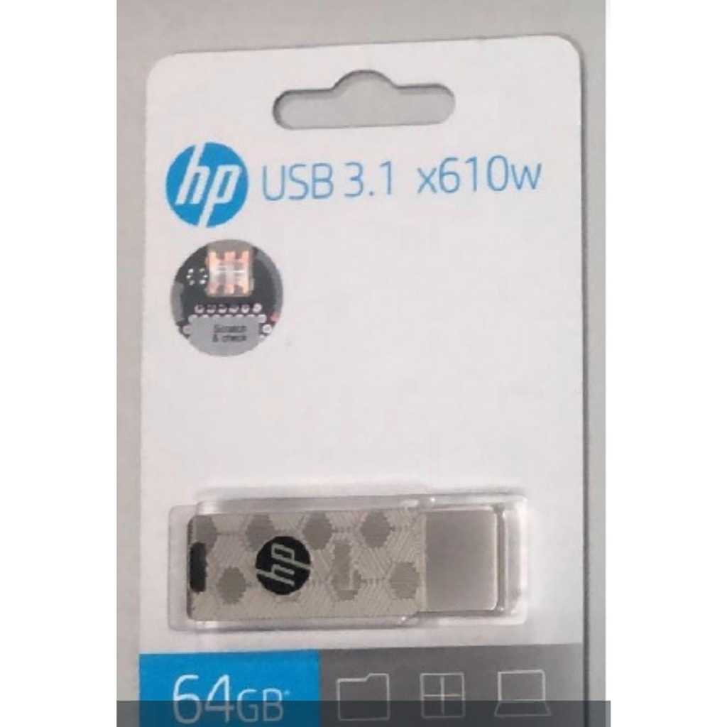 Jual FLASHDISK HP X610W - USB 3.1 ORIGINAL 64gb 64 gb | Shopee Indonesia
