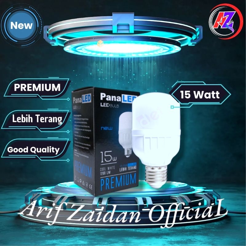 Jual Lampu PANALED PREMIUM 15 Watt Lampu LED Capsule Bohlam 15 Watt | Shopee Indonesia