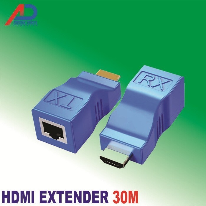 Jual HDMI EXTENDER RJ45 30 METER | Shopee Indonesia