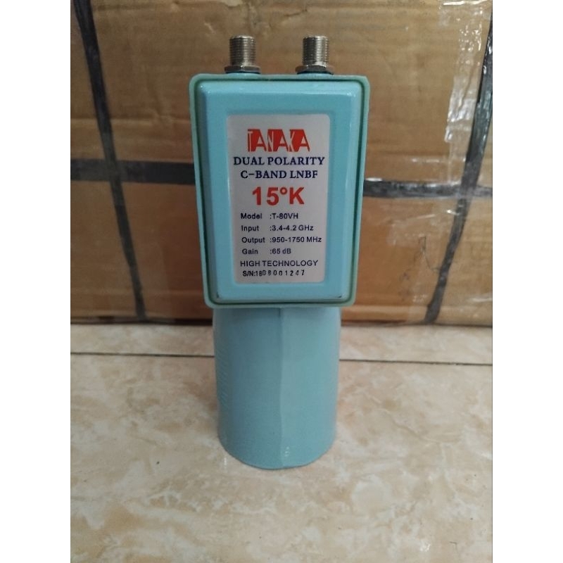 Jual LNB C BAND V/H TANAKA T-80 SINGLE | Shopee Indonesia
