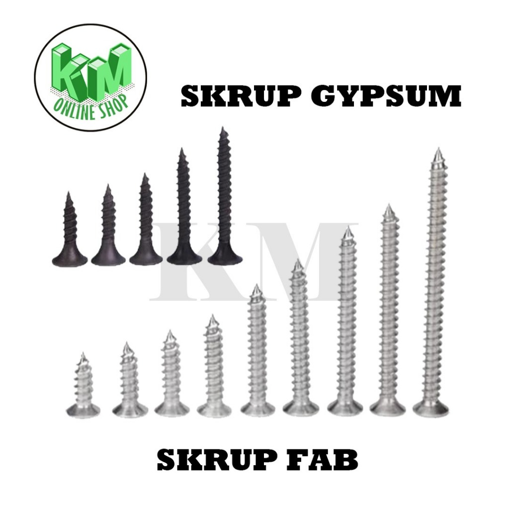Jual Sekrup Skrup FAB / Sekrup FAB Harden screw 100 gram | Shopee Indonesia