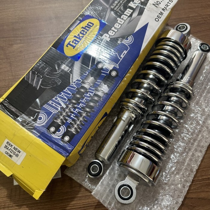 Jual Shockbreaker Rx King New Chrome Shock Absorber Belakang Motor 3KA TAKEHO | Shopee Indonesia