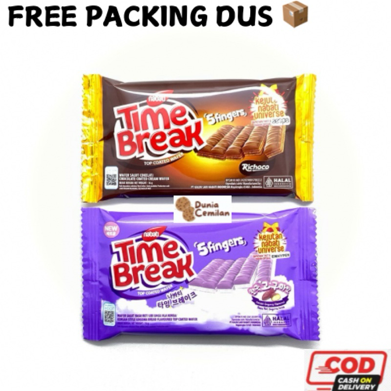 Jual [TERMURAH!!] Nabati Time Break Wafer 16gr SATUAN - Wafer Coklat ...