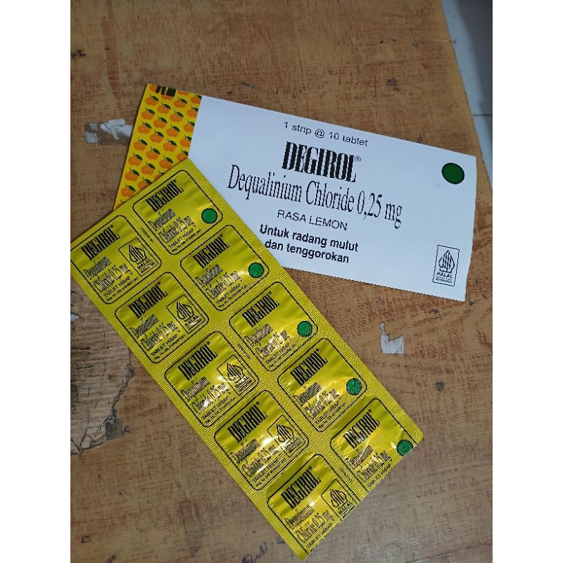 Jual Degirol Tablet Hisap Obat Radang Tenggorokan // Radang & Infeksi ...