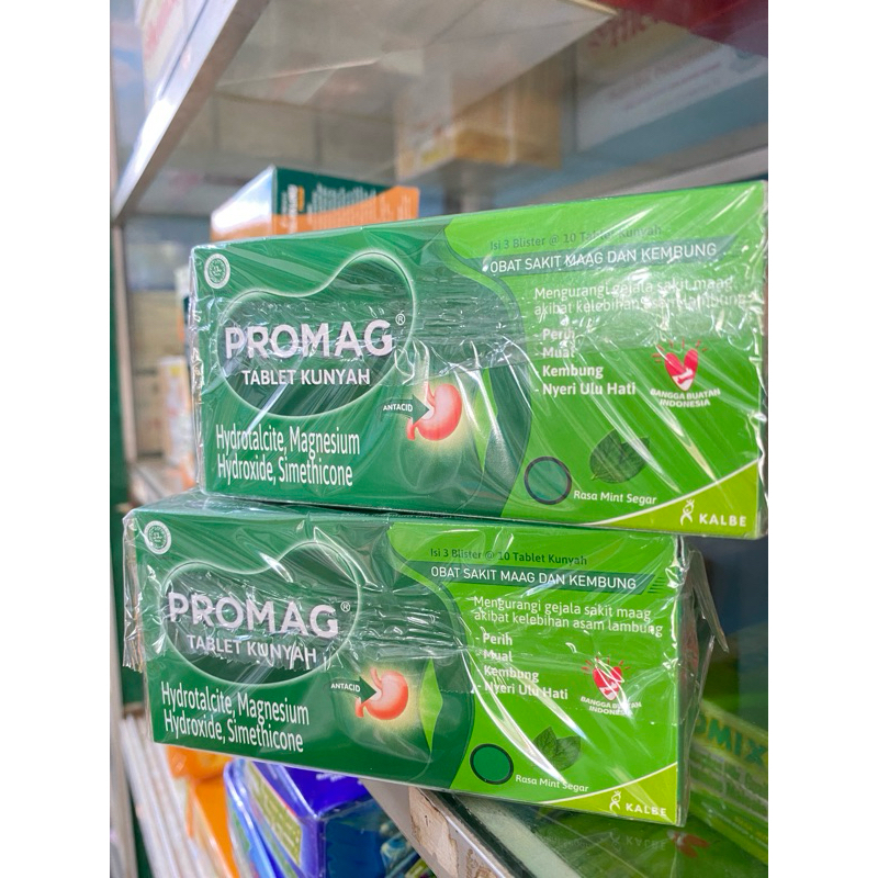 Jual Promag Tablet 1box isi 4kotak | Shopee Indonesia
