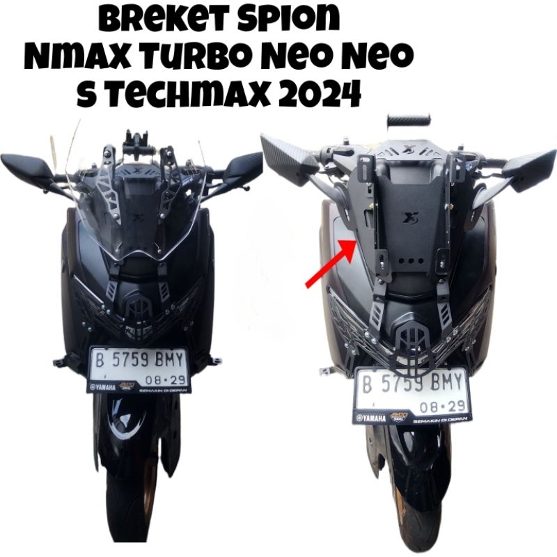 Jual Paket Breket Spion NMAX TURBO NEO S NEO TECHMAX 2024-2025 X3 ...