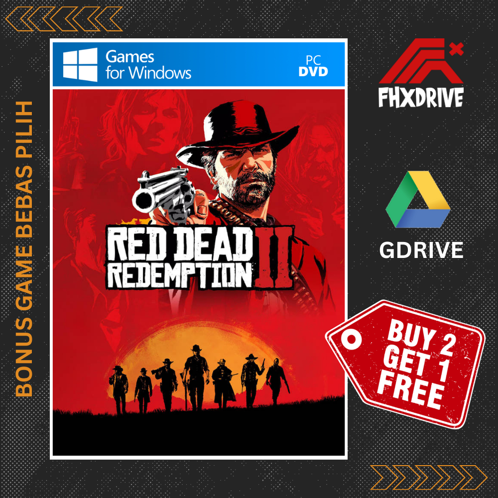 Jual RED DEAD REDEMPTION 2 | GAME PC | BELI 2 GRATIS 1 | Shopee Indonesia