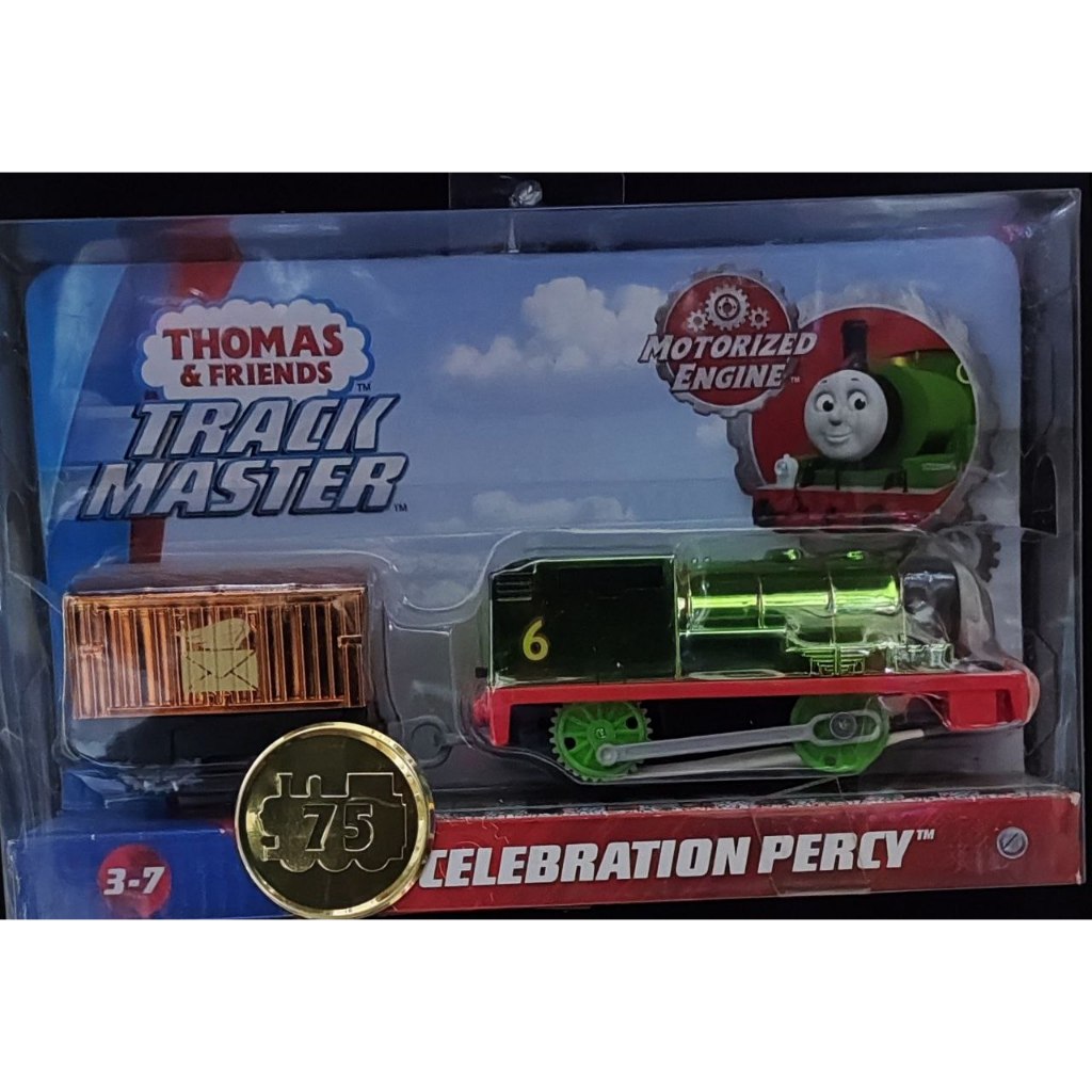 Jual Thomas & Friends Track Master Celebration Percy Gold | Shopee ...