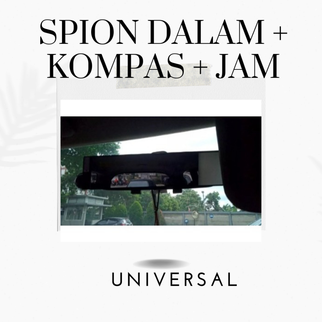 Jual SPION DALAM + KOMPAS + JAM / SPION BROADWAY MOBIL FXJ 065 | Shopee ...