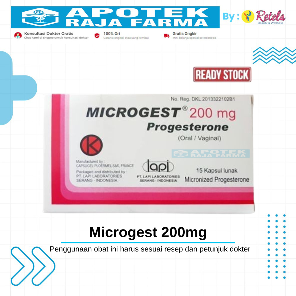 Jual Microgest 200 Mg Box 15 Kapsul | Shopee Indonesia