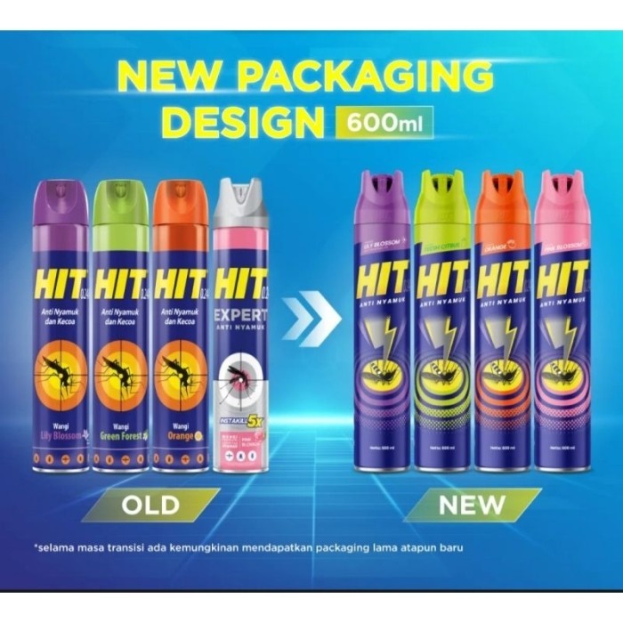 Jual HIT Aerosol 600ml Obat Anti Nyamuk dan Seranga Semprot Spray ...