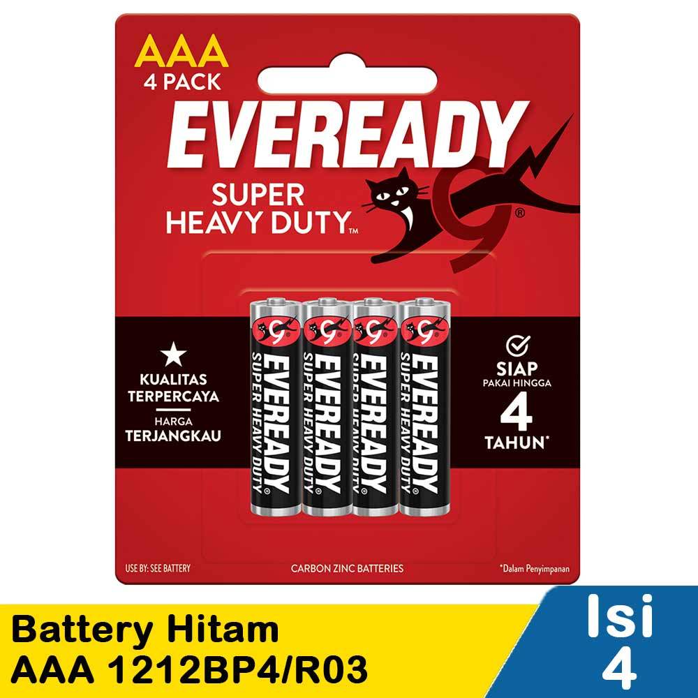 Jual BATERAI EVEREADY AA/ AAA ( ISI 4 ) | Shopee Indonesia