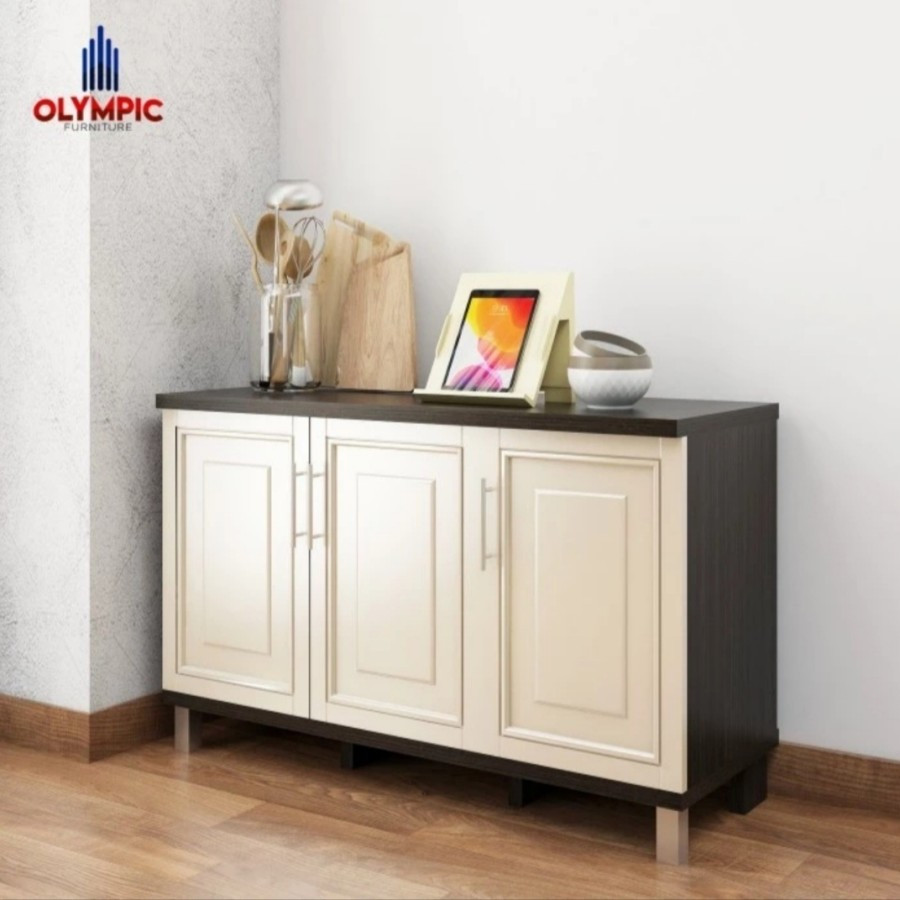 Jual Rak Dapur 3Pintu Bawah Buffet Lemari Dapur Kithen set KBT MUTIARA ...