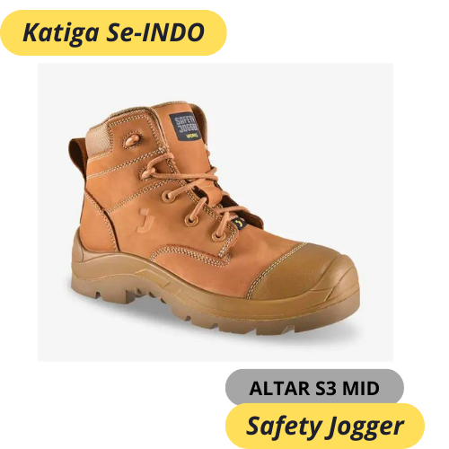 Jual Sepatu Safety Jogger Type ALTAR S3 MID | Shopee Indonesia