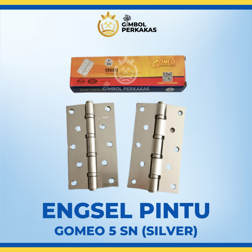 Jual Engsel Pintu Rumah Engsel Jendela Tebal Gomeo 5 inch SILVER ...
