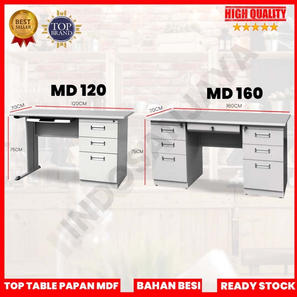 Jual Meja Kantor Besi Meja Tulis Besi | Shopee Indonesia